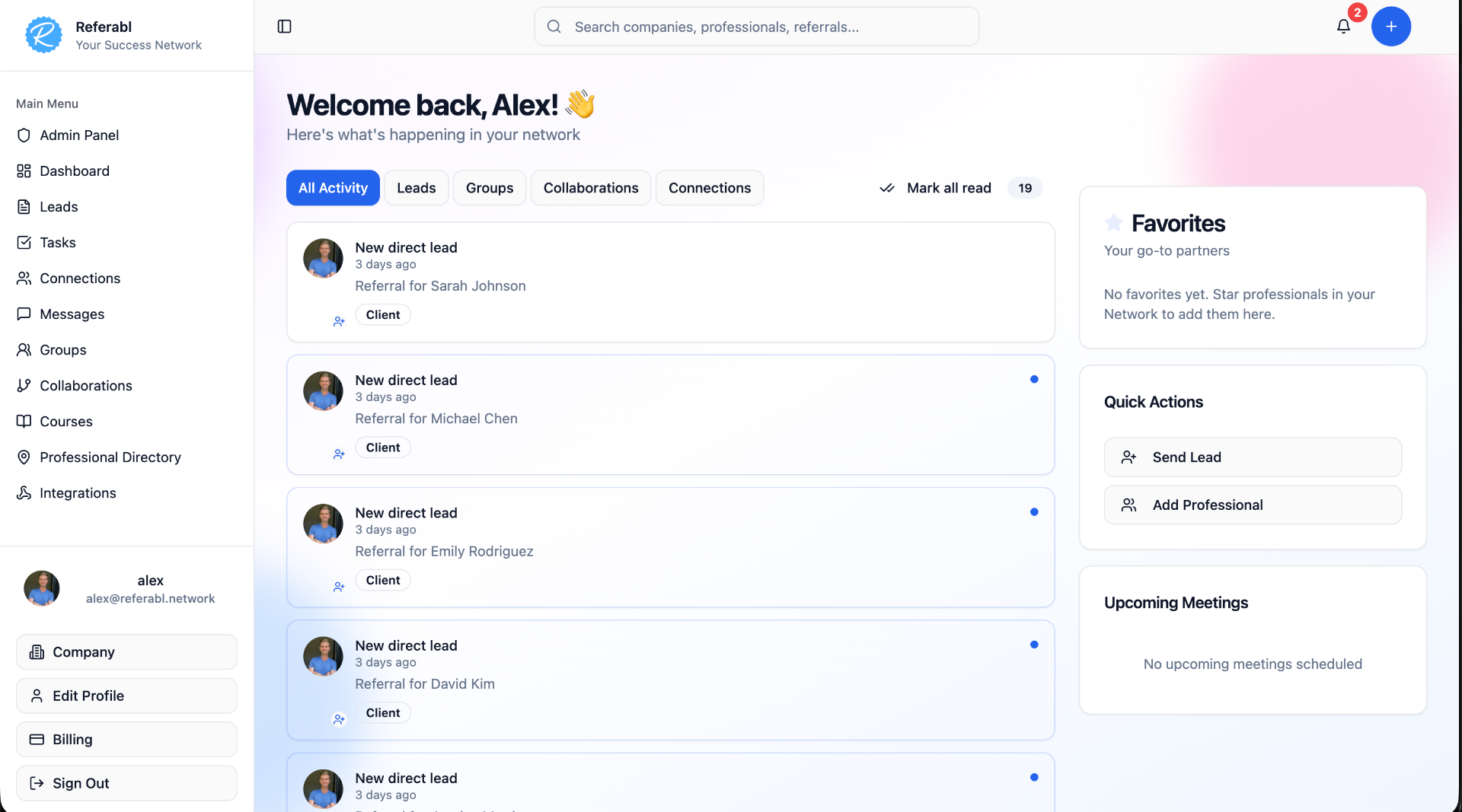 Referabl - Referral Tracking Platform